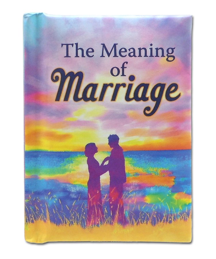 “The Meaning of Marriage” Little Keepsake Book Blue Mountain Arts ...
