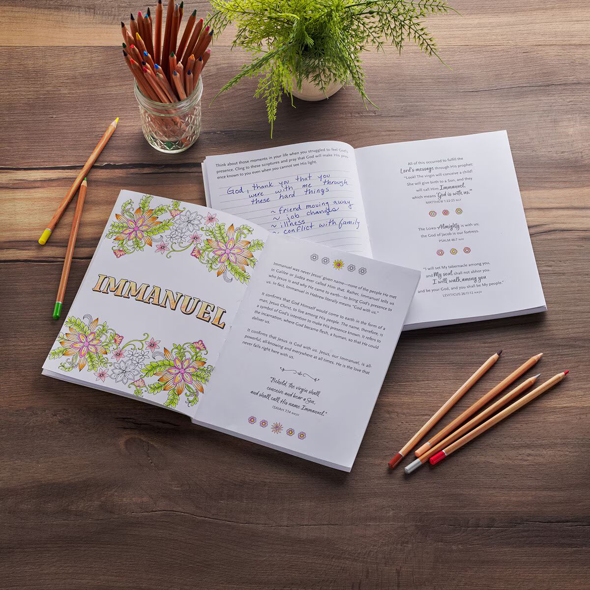 The Names of Jesus Prompted Coloring Prayer Journal – Kards Plus